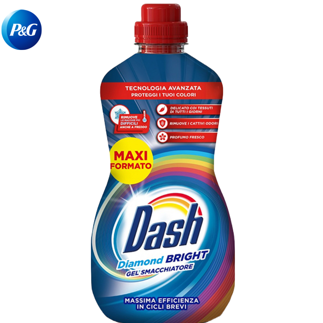 DASH GEL DIAMOND BRIGHT SMACCHIATORE 800 ml (Art.N 2739) - Italian Market