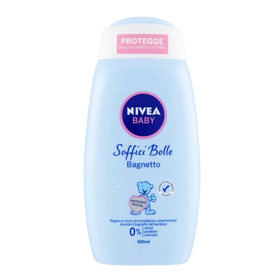 NIVEA KUPKA ZA BEBE SOFFICI BOLLE 500 ml (Artikal 847) - Italian Market